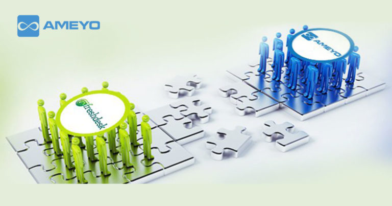 Ameyo Call Center Software Integration with Freshdesk CRM