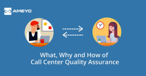 What, Why and How of Call Center Quality Assurance - Ameyo