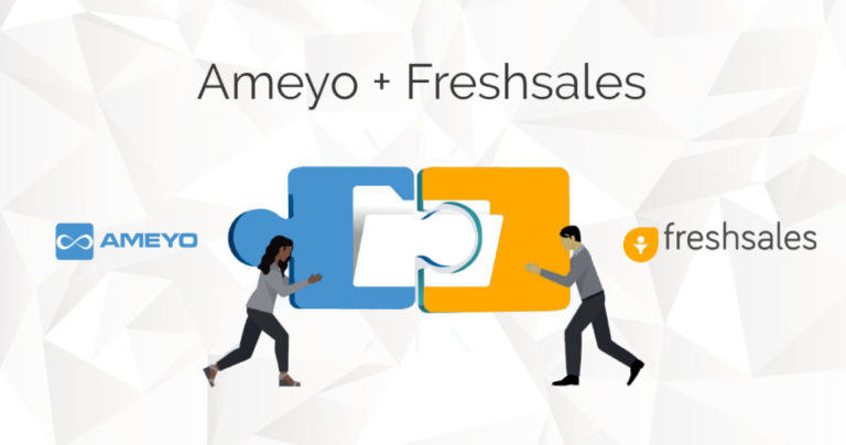 Ameyo Announces Integration with Freshsales - Ameyo