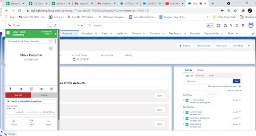 Salesforce Cti Integration With Call Center Software Ameyo