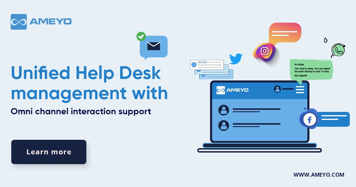 Fusion CX | Omnichannel Helpdesk Ticketing System | Ameyo